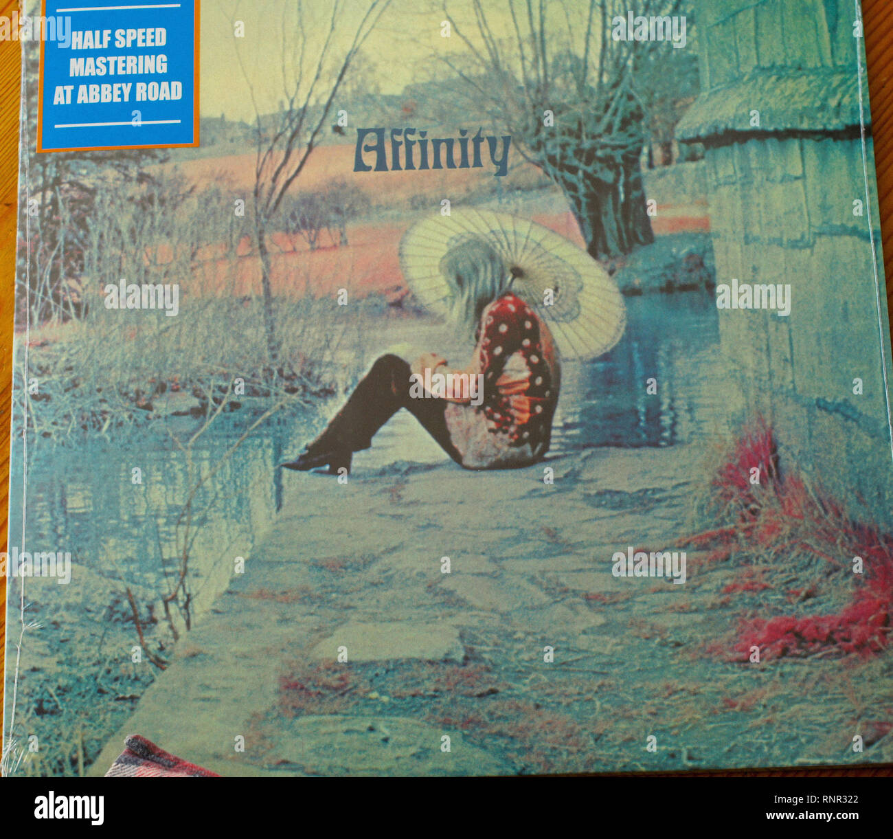 Affinity - Vintage Cover Album Stock Photo - Alamy