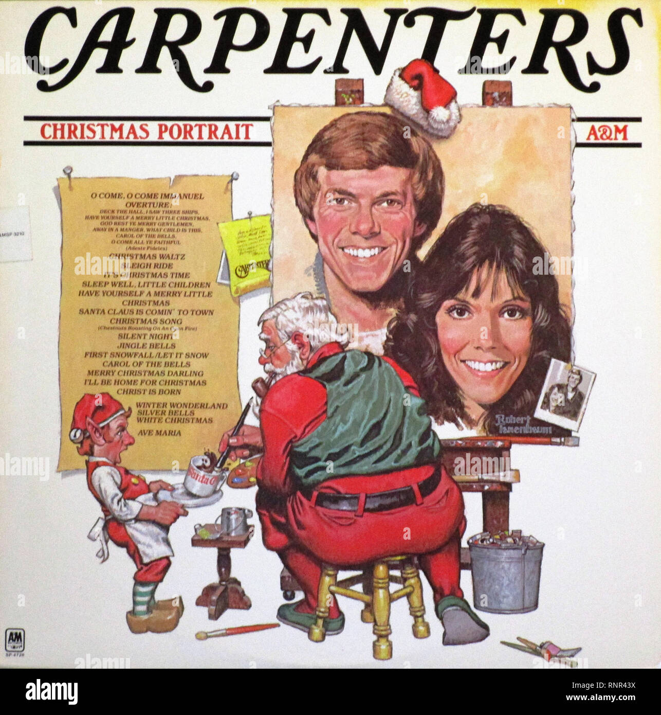 Retro Christmas Album Covers