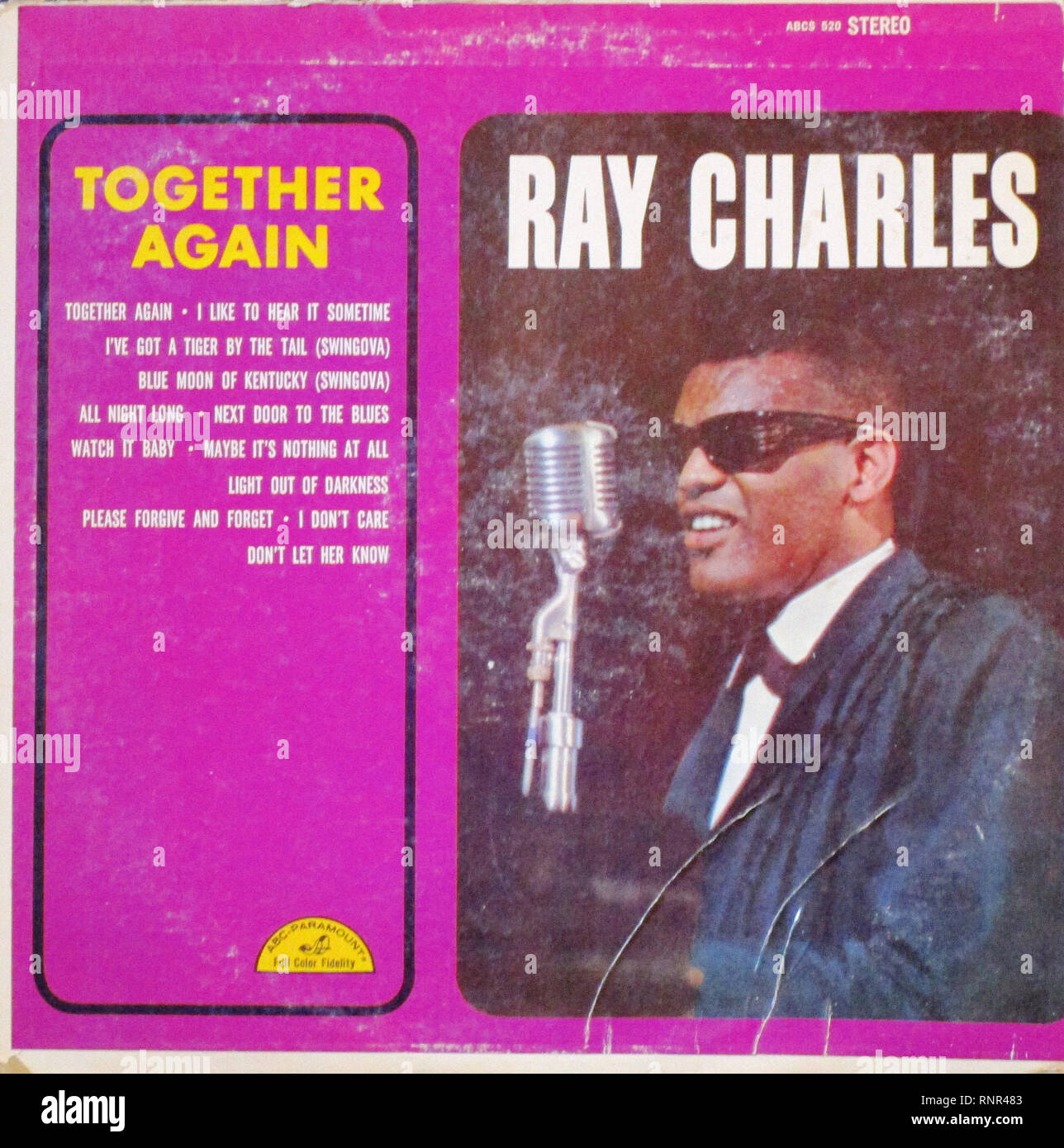 Album cover ray charles hi-res stock photography and images - Alamy