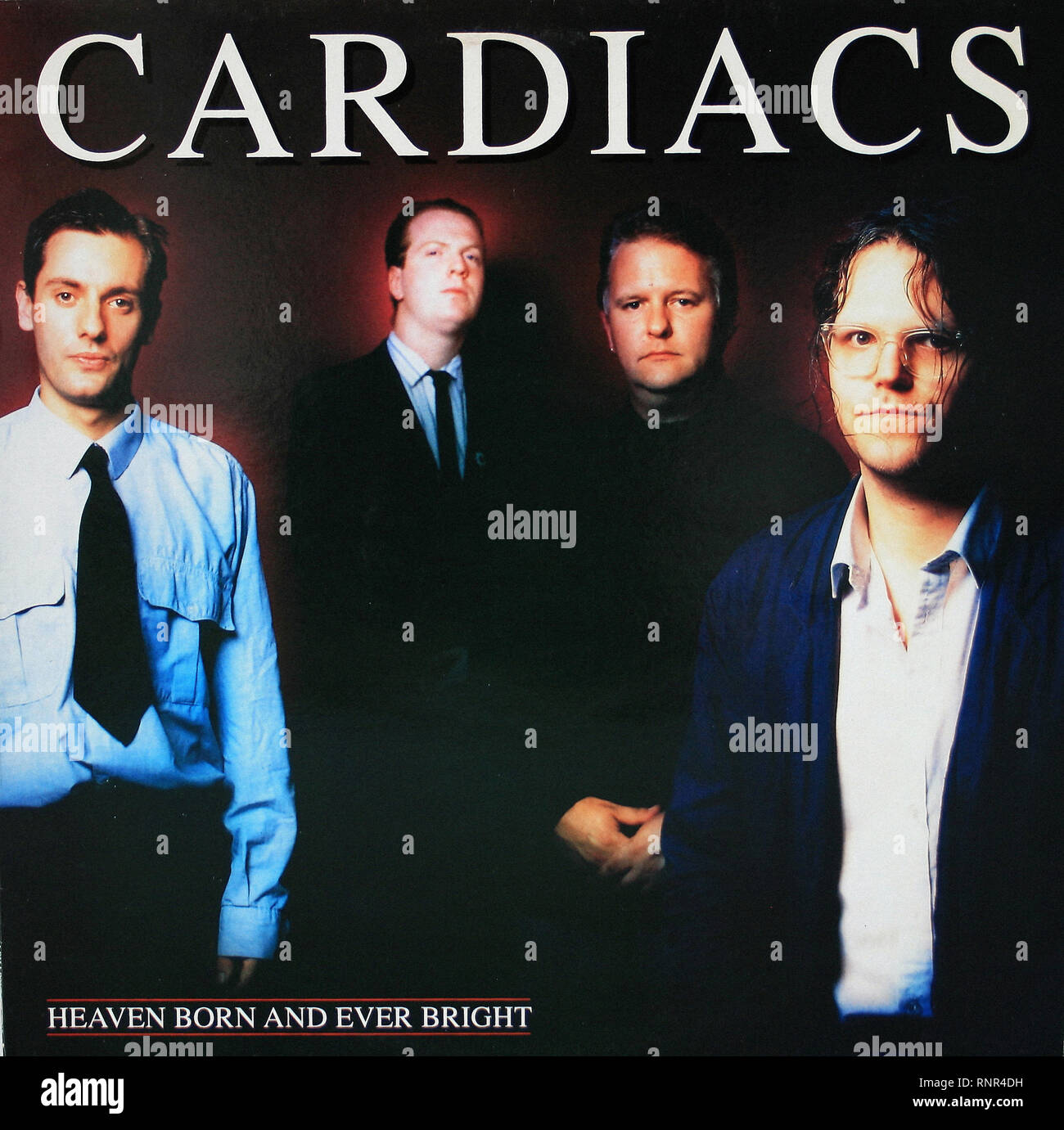 Cardiacs Heaven Born And Ever Bright - Vintage Cover Album Stock Photo ...