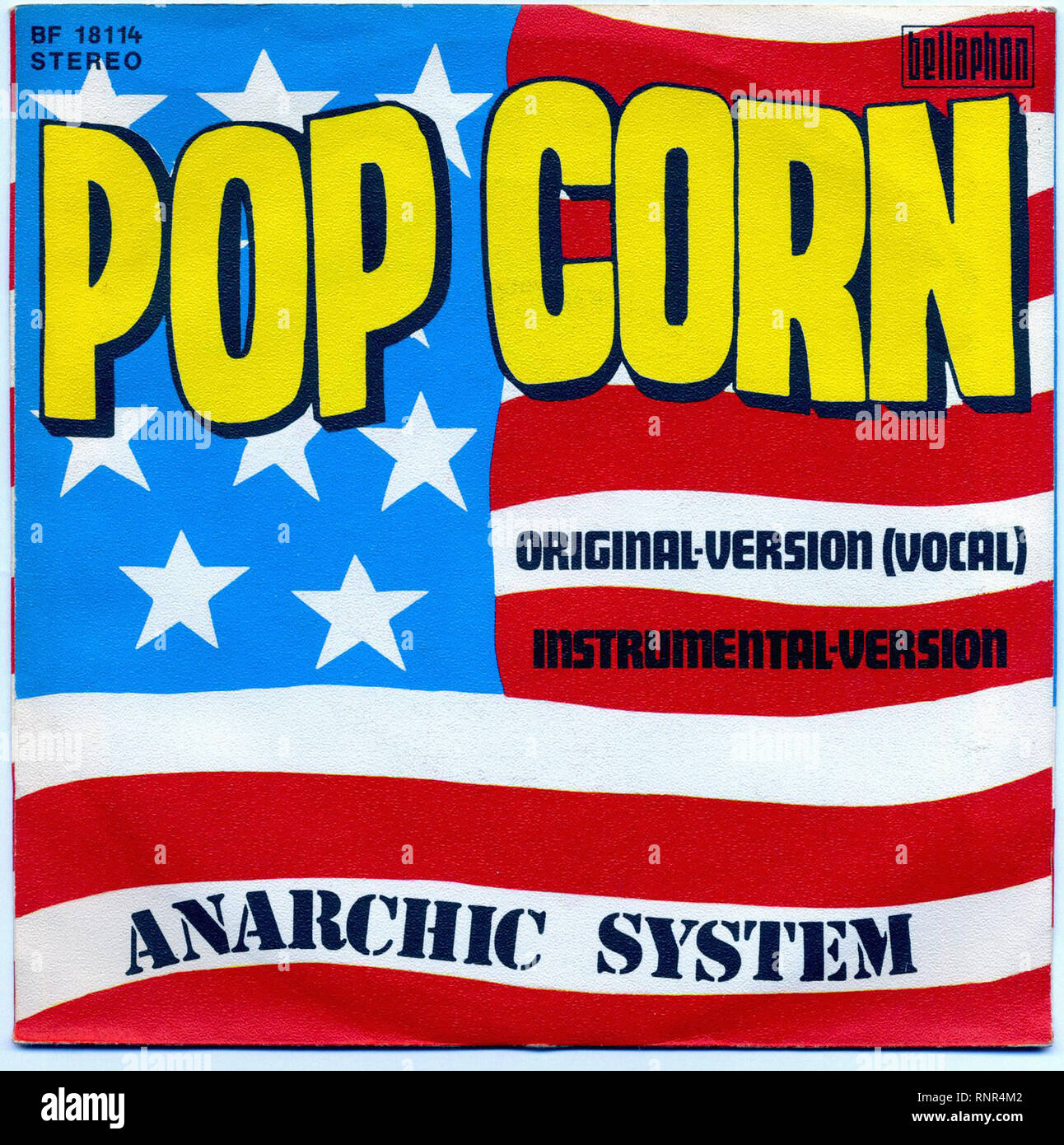 Popcorn - Vintage Cover Album Stock Photo - Alamy