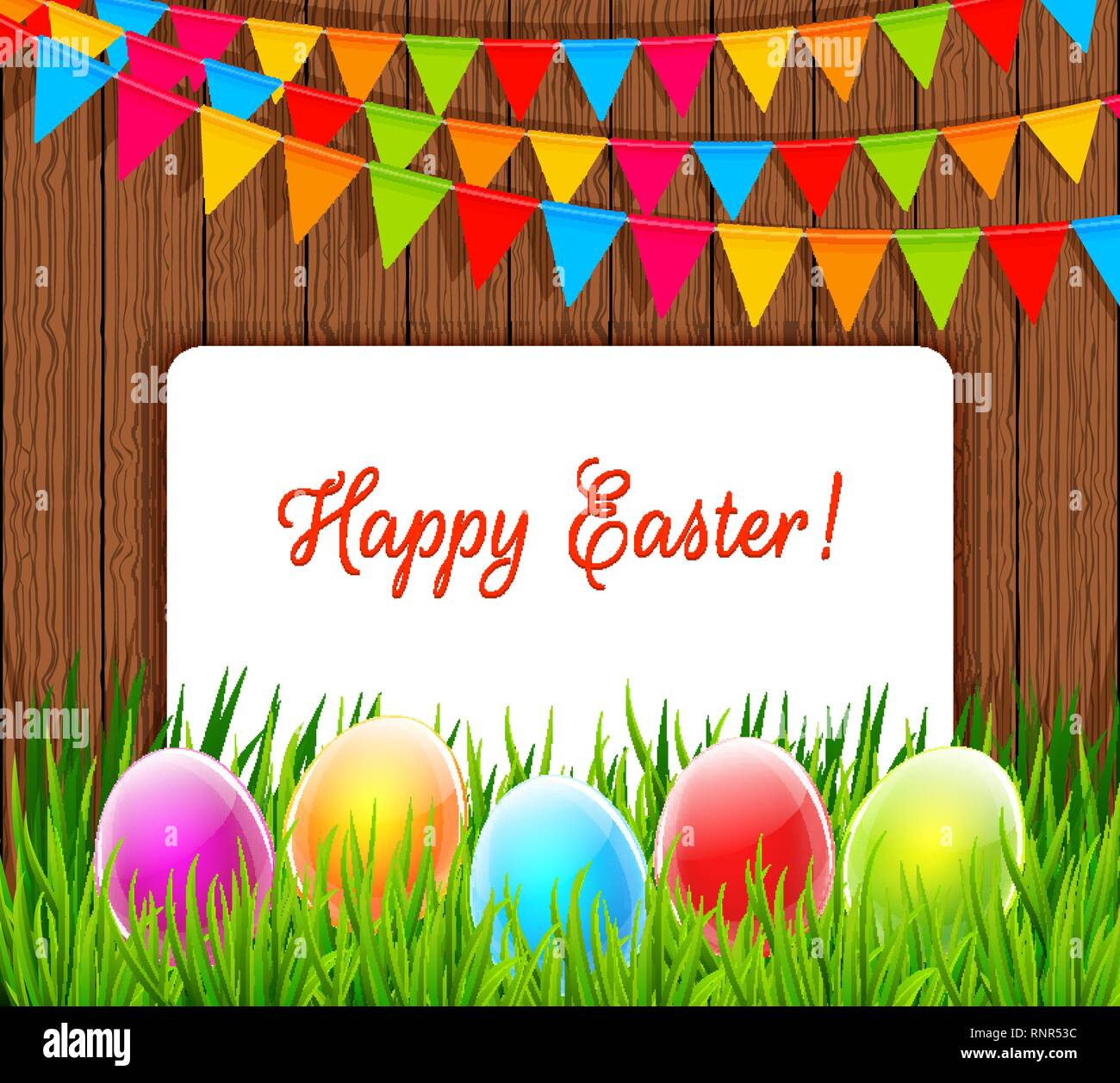 Happy Easter background vector Stock Vector Image & Art - Alamy