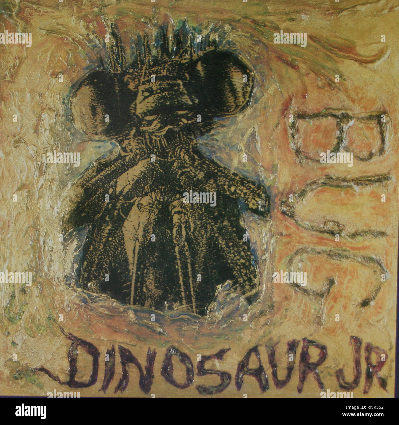 Dinosaur Jr Bug - Vintage Cover Album Stock Photo - Alamy