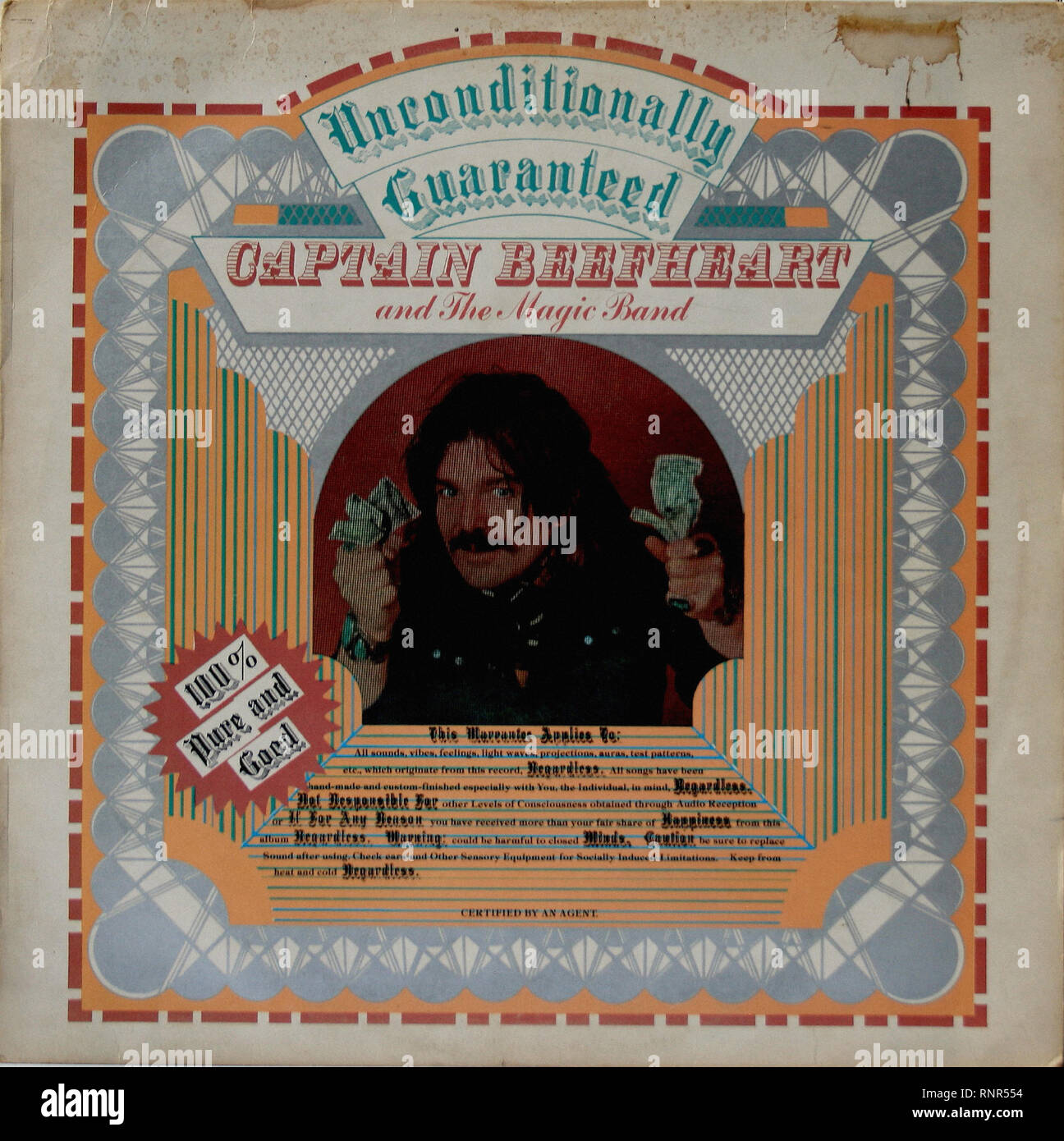 Captain Beefheart And The Magic Band Unconditionally Guaranteed ...