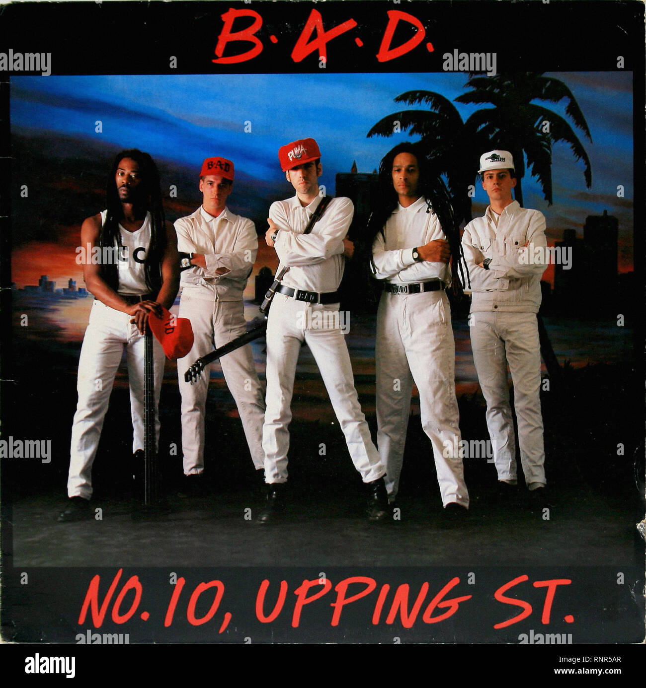 Big Audio Dynamite No 10 Upping St - Vintage Cover Album Stock Photo ...