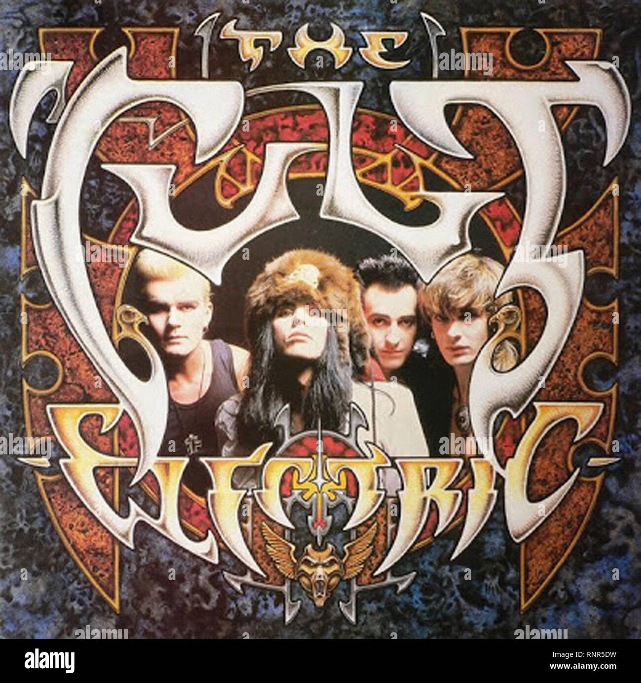 the cult - Vintage Cover Album Stock Photo - Alamy