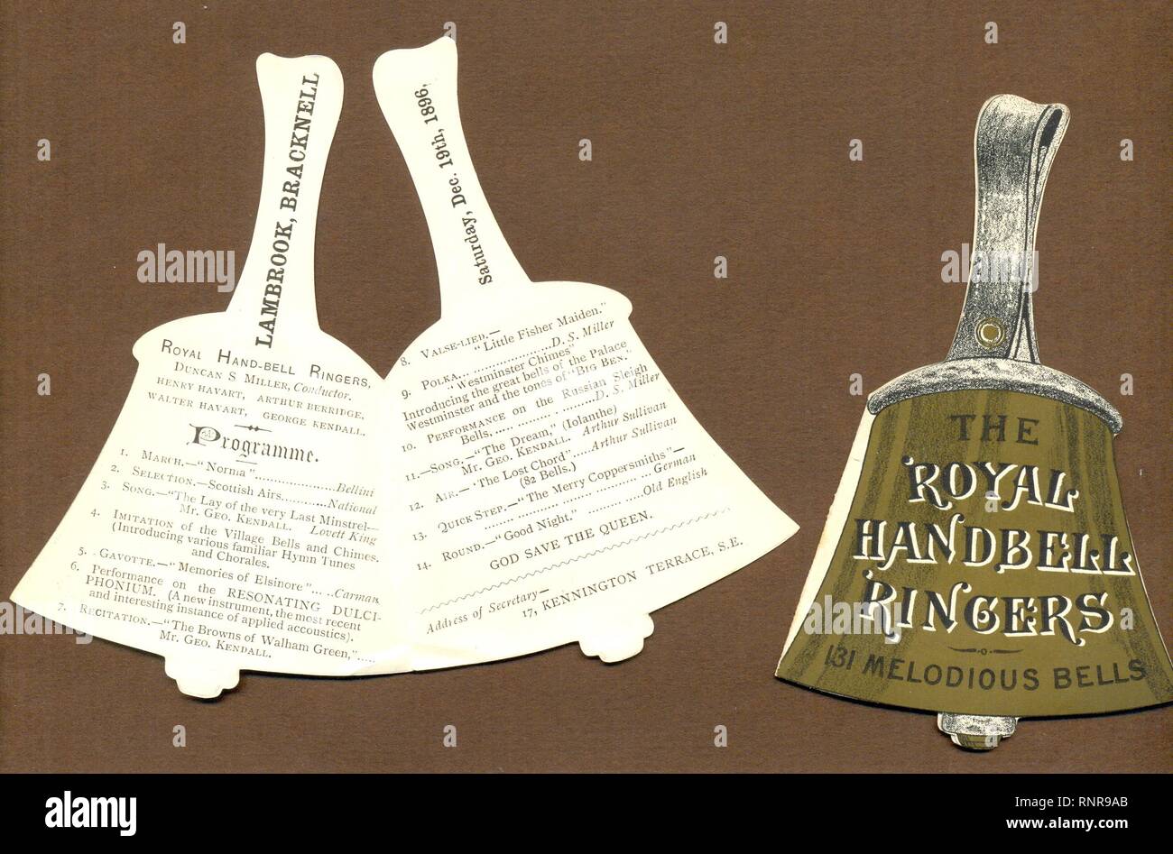 Hand bell ringers hi-res stock photography and images - Alamy