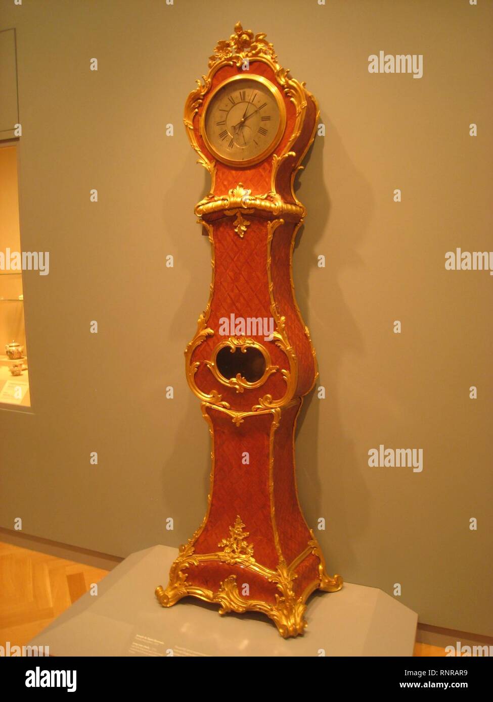 Case clock, Joseph de Saint-German, c. 1750 Stock Photo - Alamy