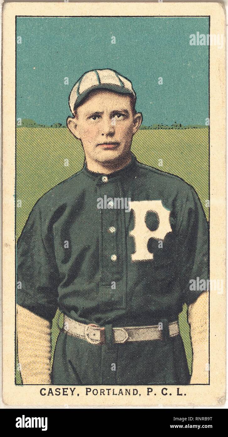 Casey, Portland Team, baseball card portrait Stock Photo - Alamy