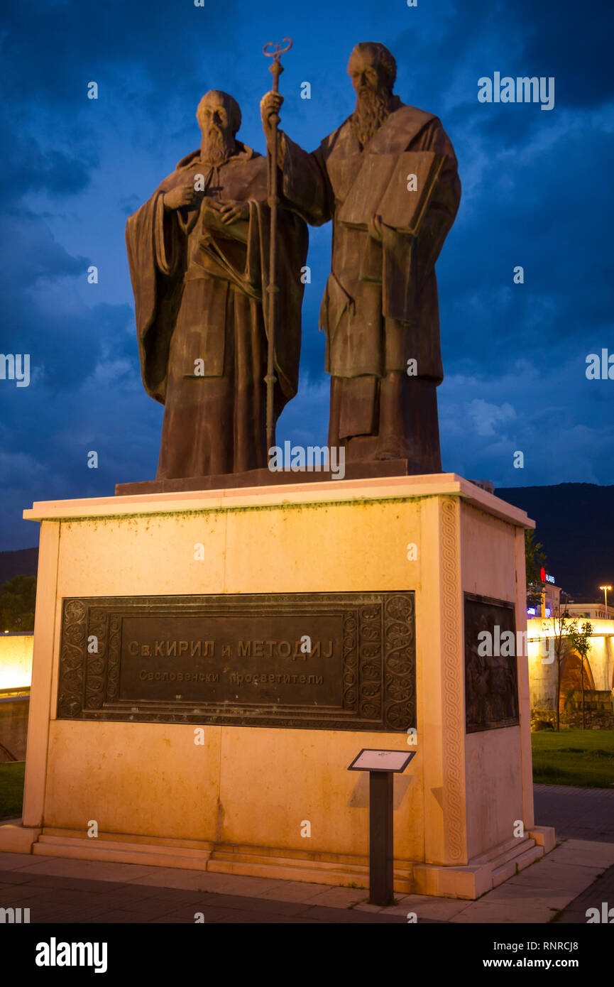 Skopje statue hi-res stock photography and images - Alamy