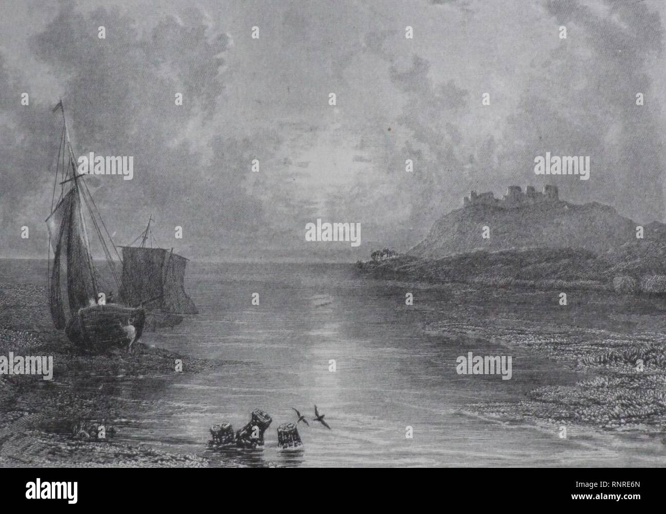 History of llansteffan hi-res stock photography and images - Alamy