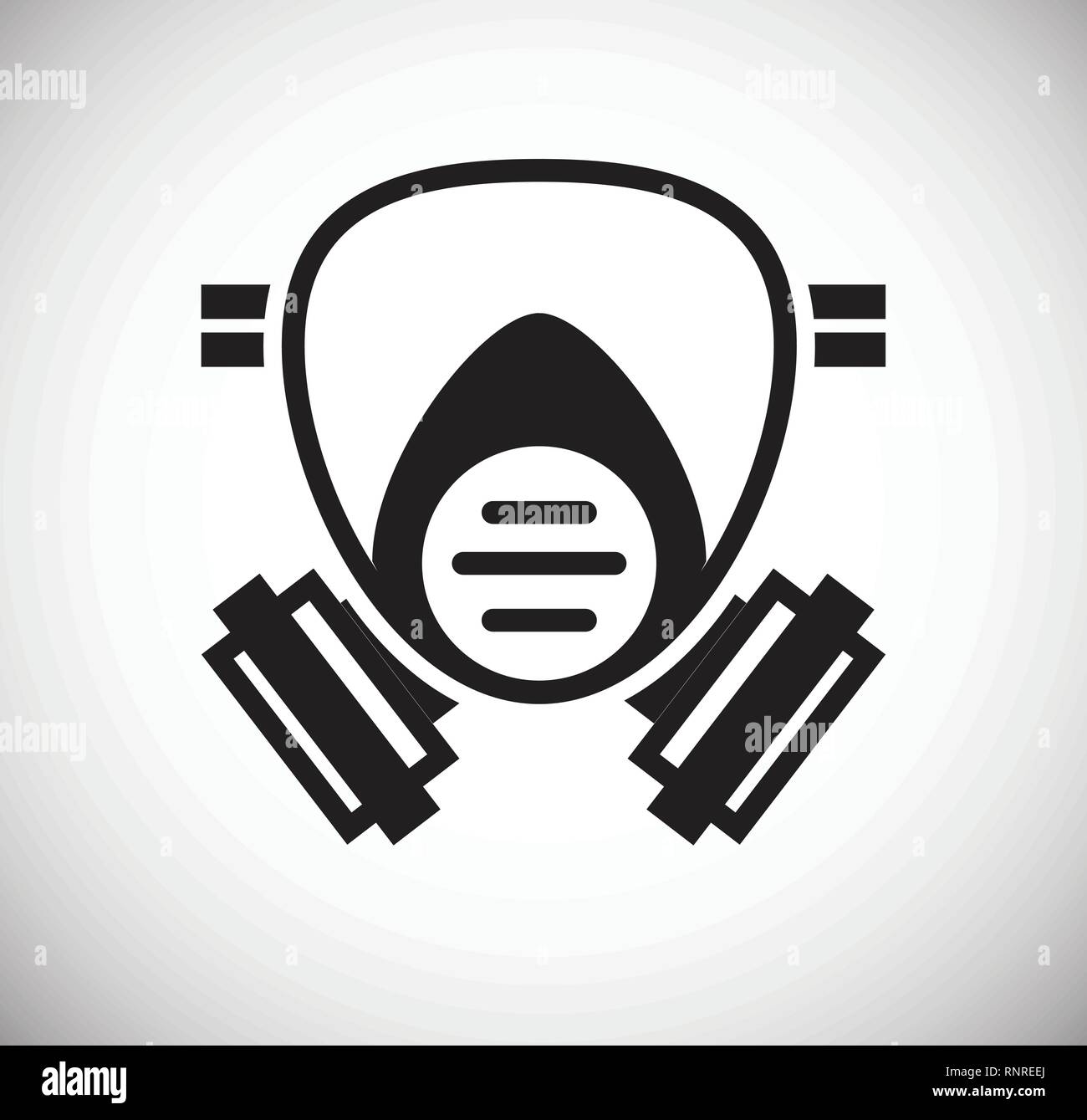 Debugging icon on white background for graphic and web design, Modern ...