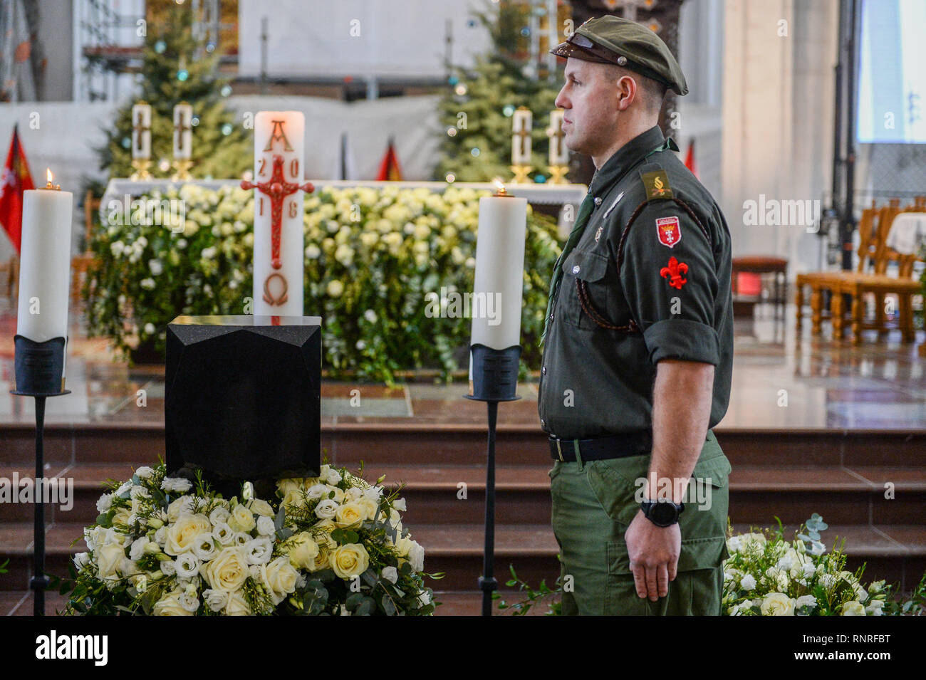 Funeral ceremony of tragically murdered President of Gdansk Pawel ...