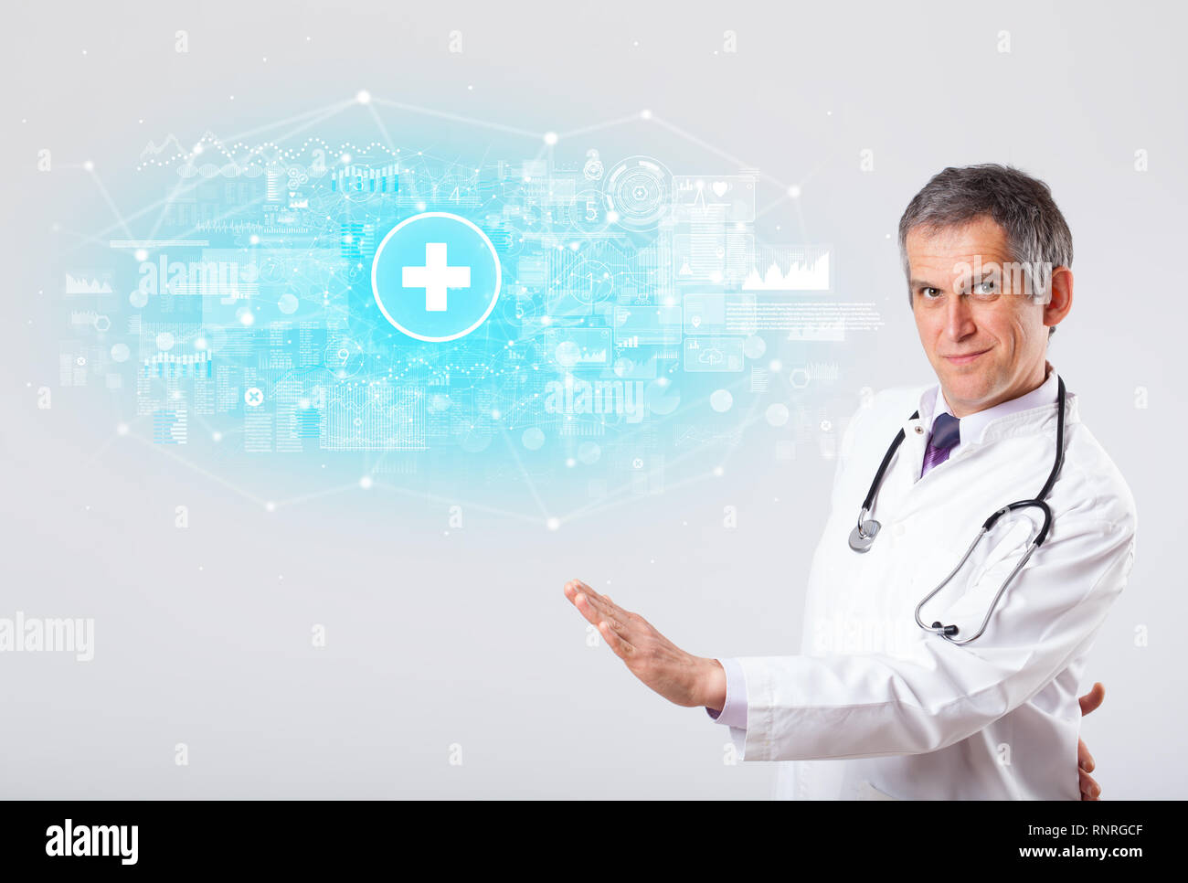 Professional researcher investigate the results Stock Photo - Alamy