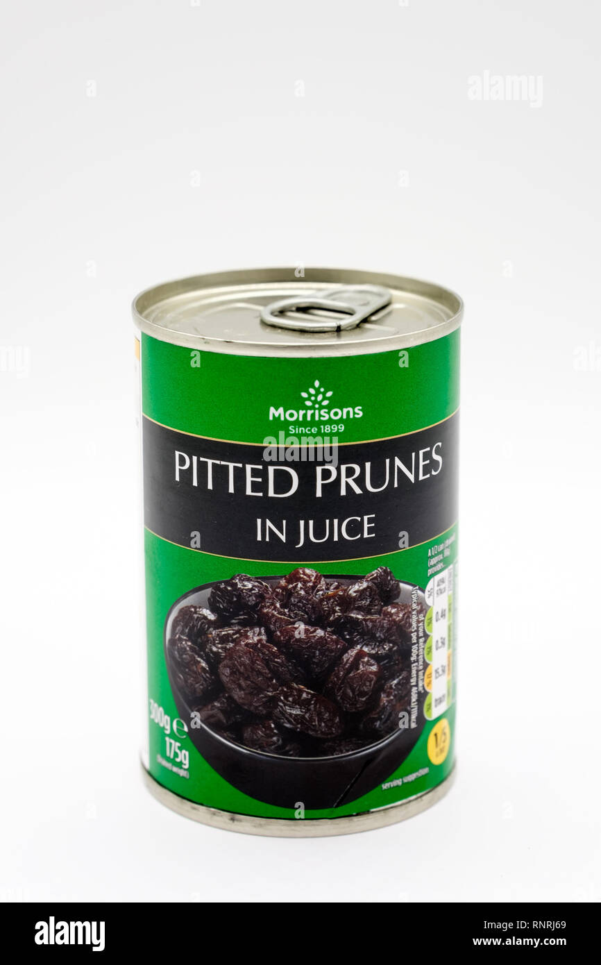 Largs, Scotland, UK - February 19, 2019: Morrisons Branded Tin of ...