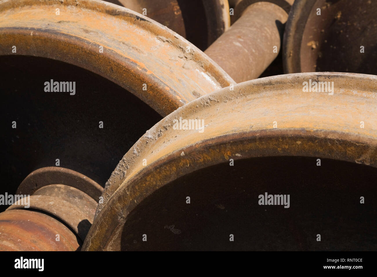 Rusted Train Wheel High Resolution Stock Photography and Images - Alamy