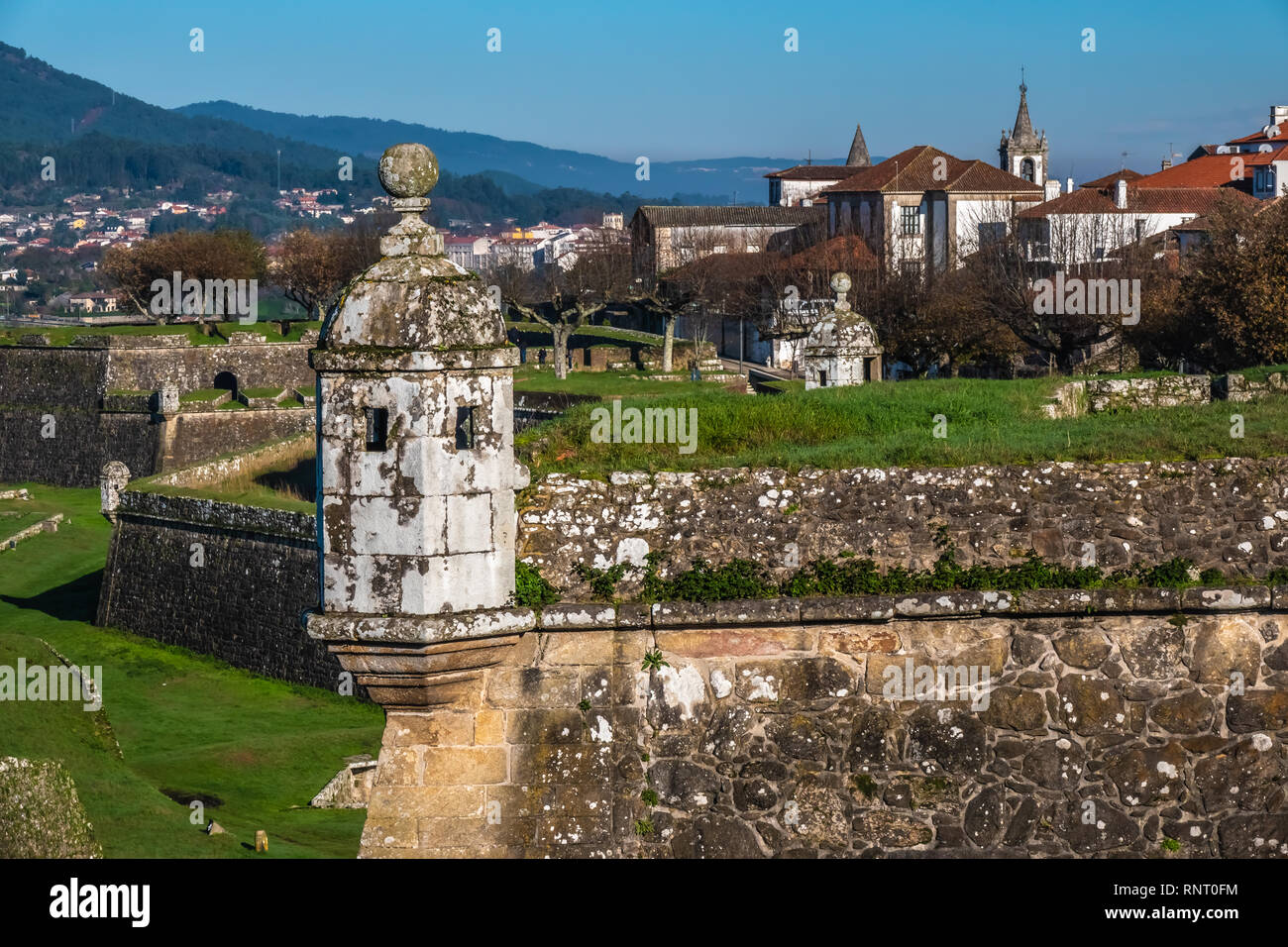 Valenca origins date back to roman times hi-res stock photography and ...