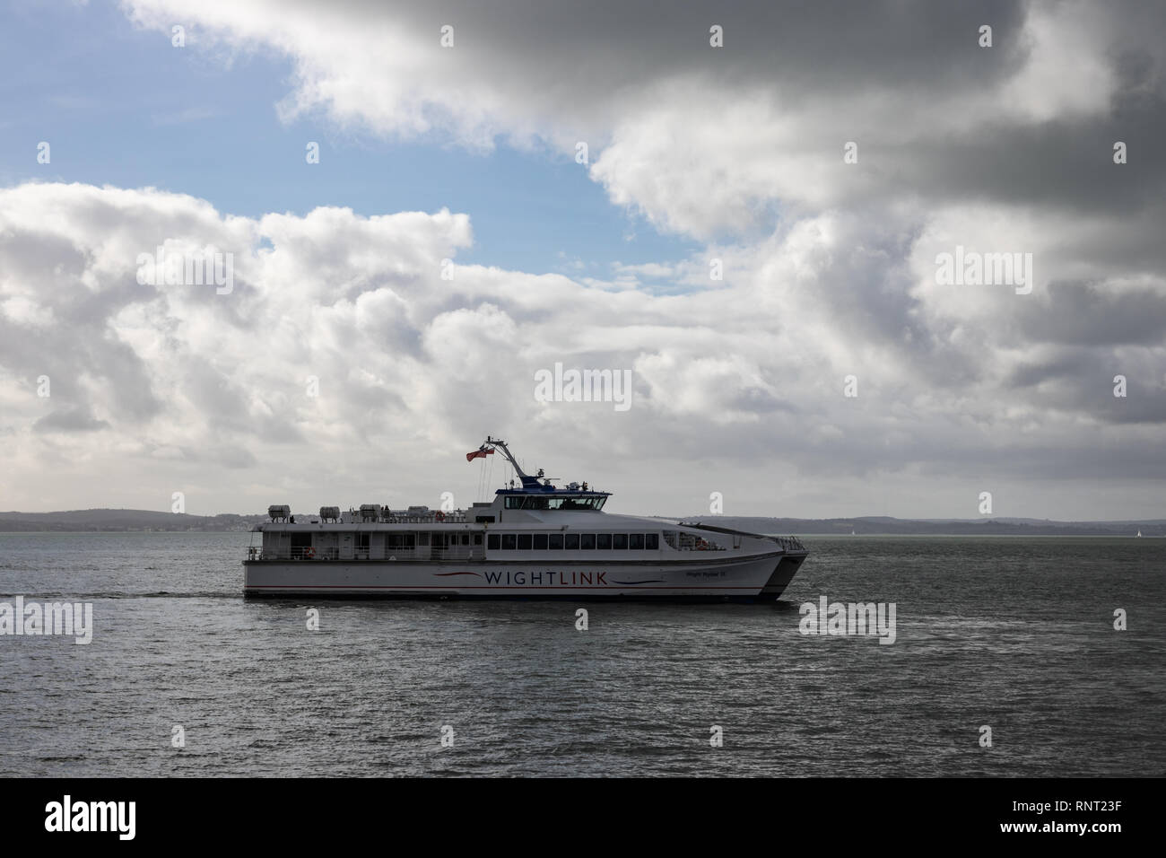 Wightlink ferries hi-res stock photography and images - Alamy
