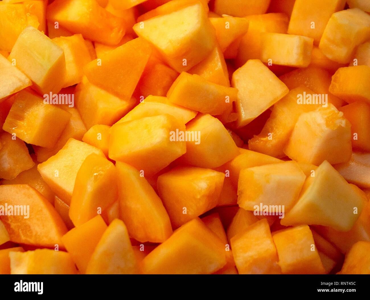 Diced melon hi-res stock photography and images - Alamy
