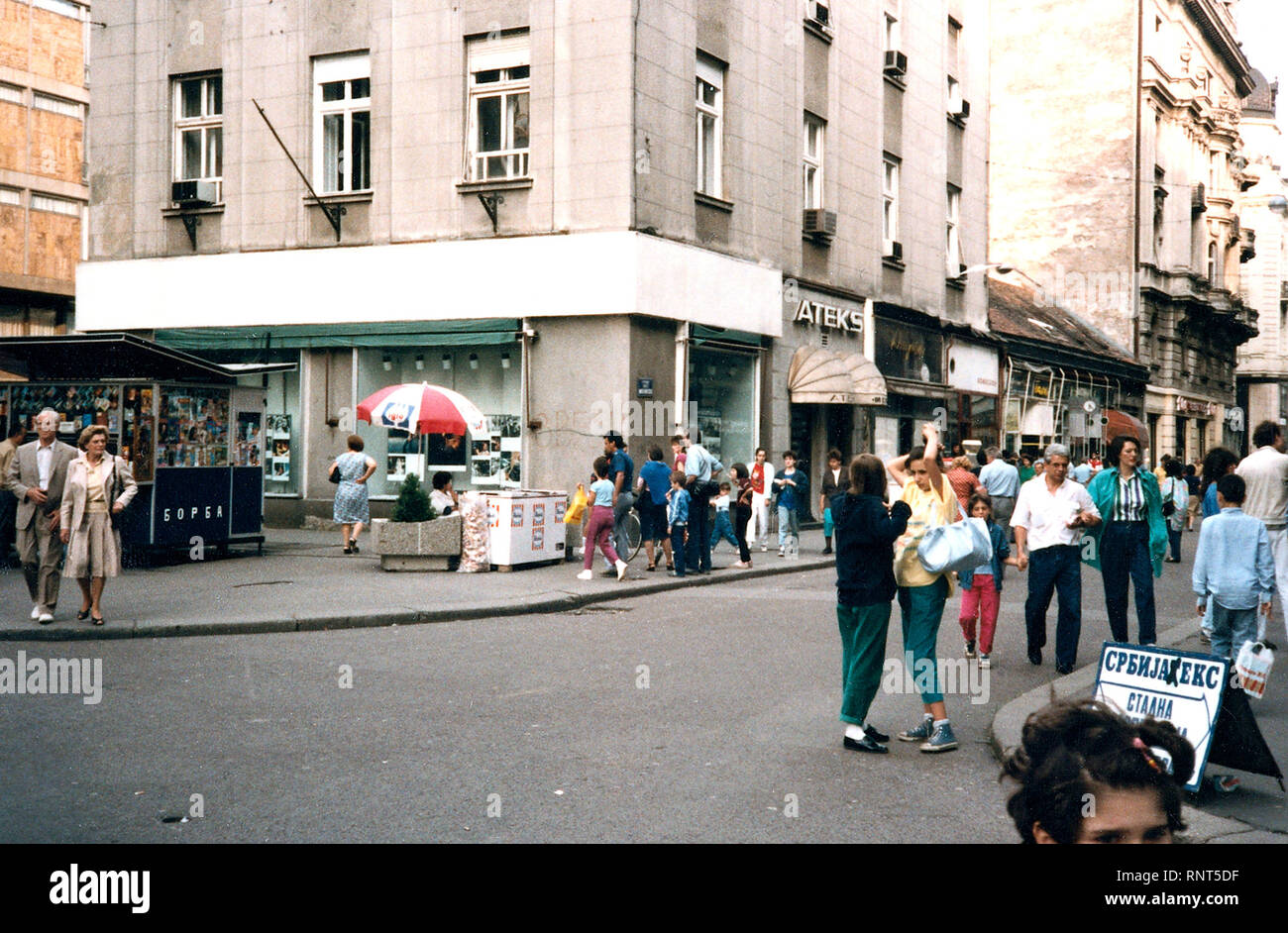 1980s belgrade hi-res stock photography and images - Alamy