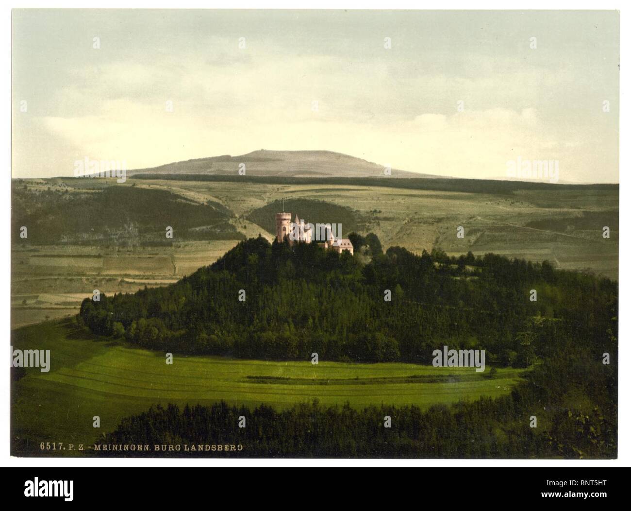 Landsberg castle meiningen thuringia germany hi-res stock photography ...