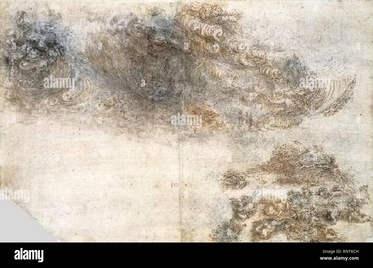 Cataclysmic Storm Striking a Landscape with a Cavalry Stock Photo - Alamy