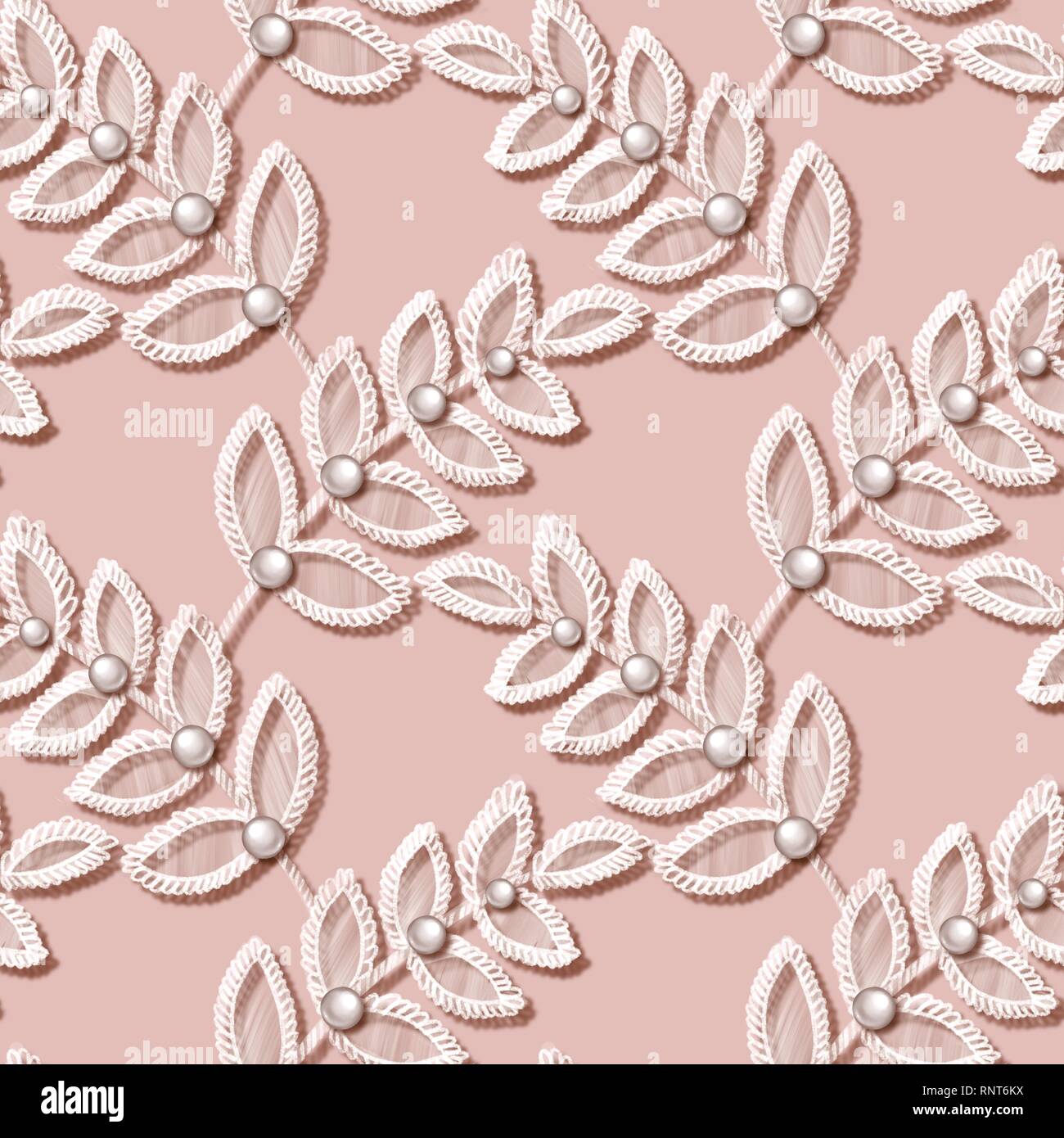 Victorian lace pattern hi-res stock photography and images - Alamy