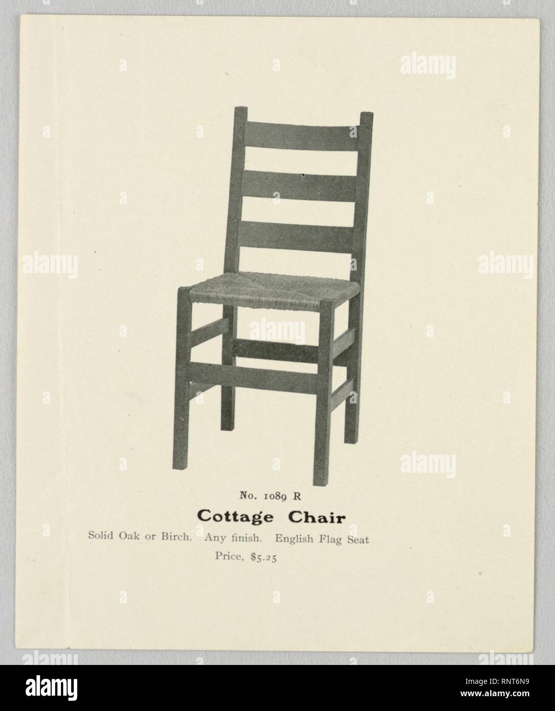 Catalogue Illustration, Designs for Chairs, 1904–05 Stock Photo - Alamy