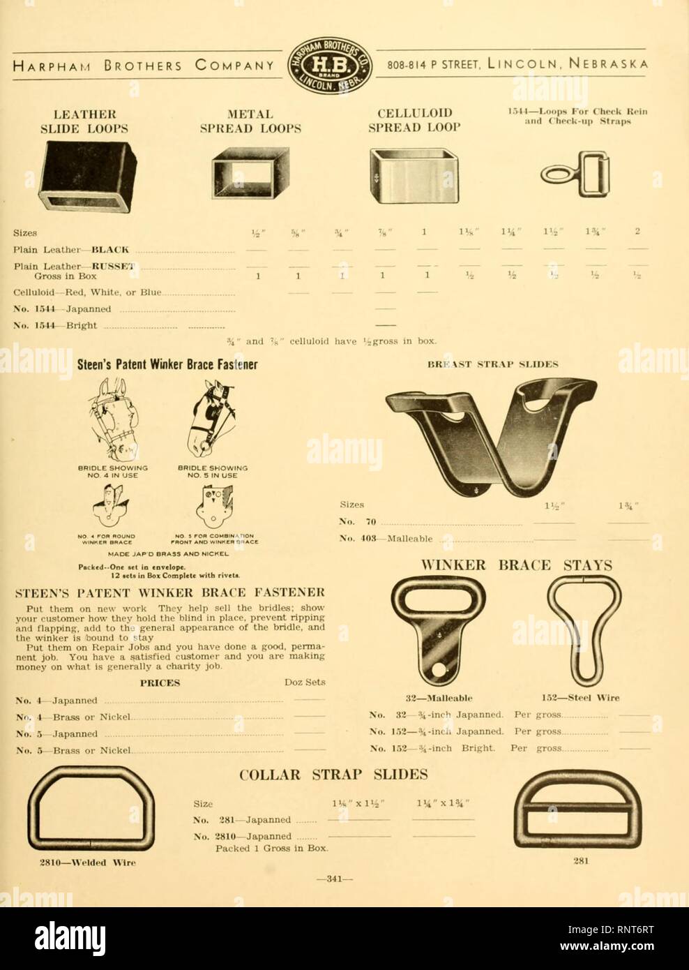 Historical catalogue page hi-res stock photography and images - Alamy
