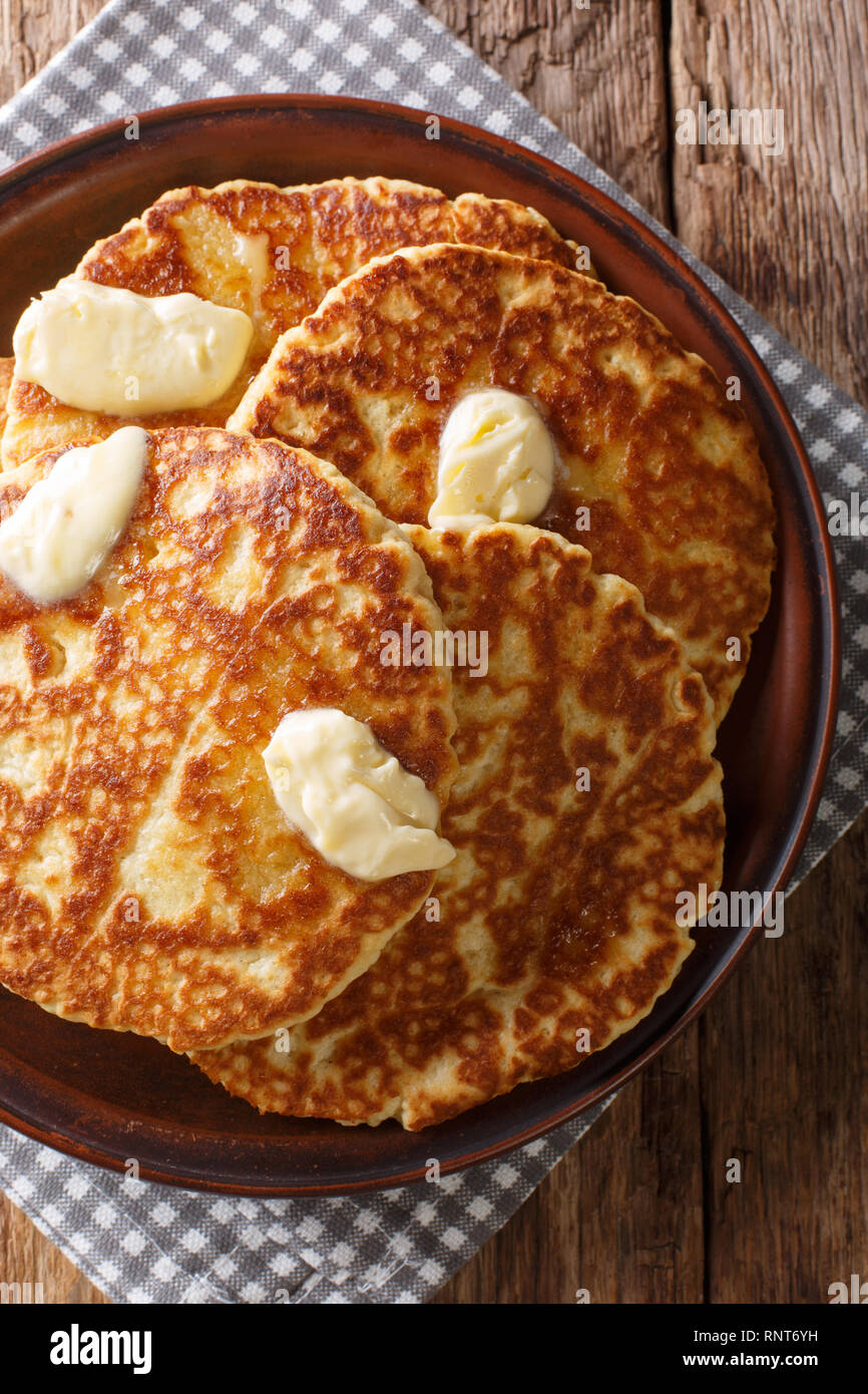 Pancakes from puff pastry hi-res stock photography and images - Alamy