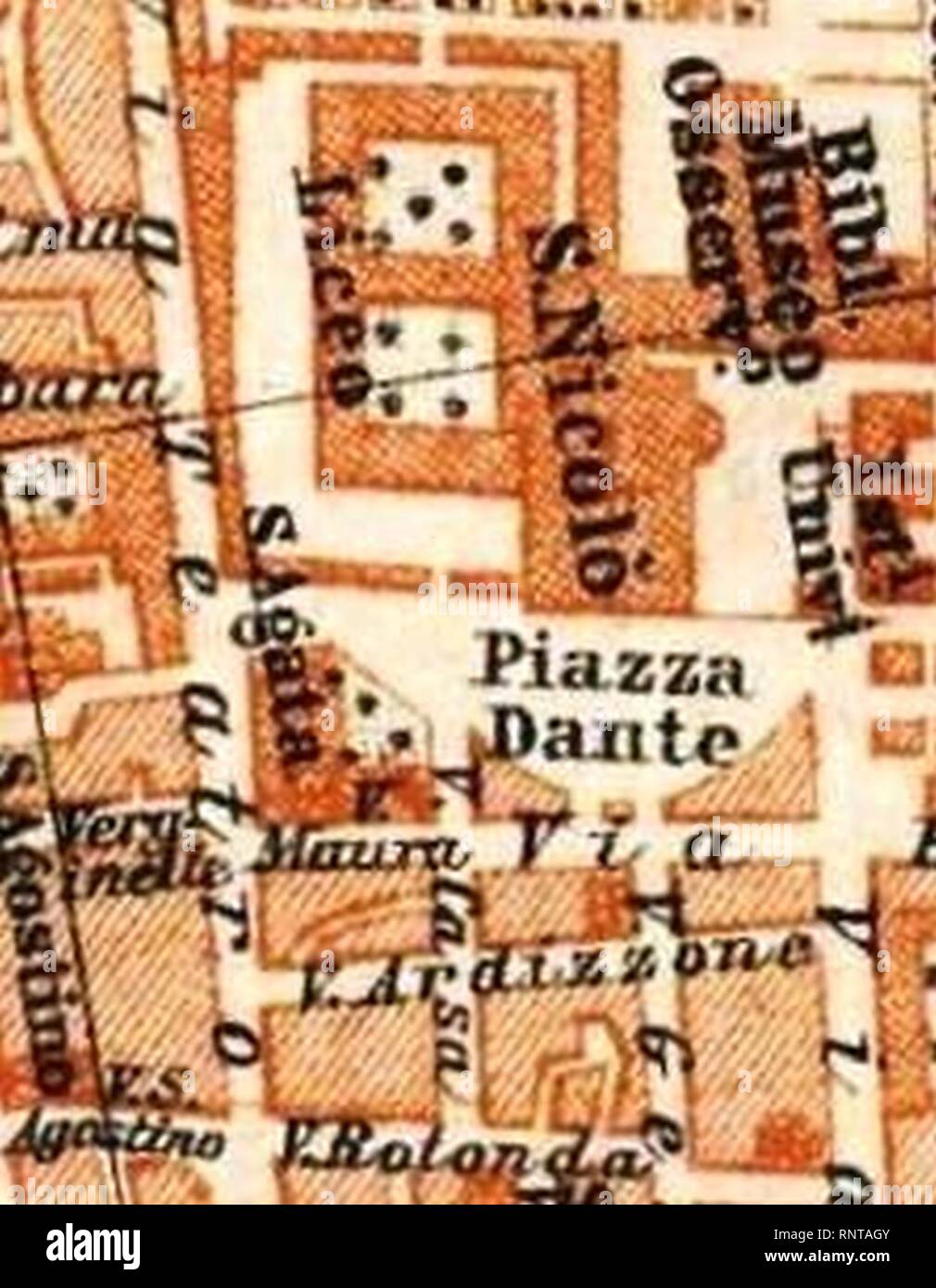 Catania map 1206456435 Stock Photo - Alamy