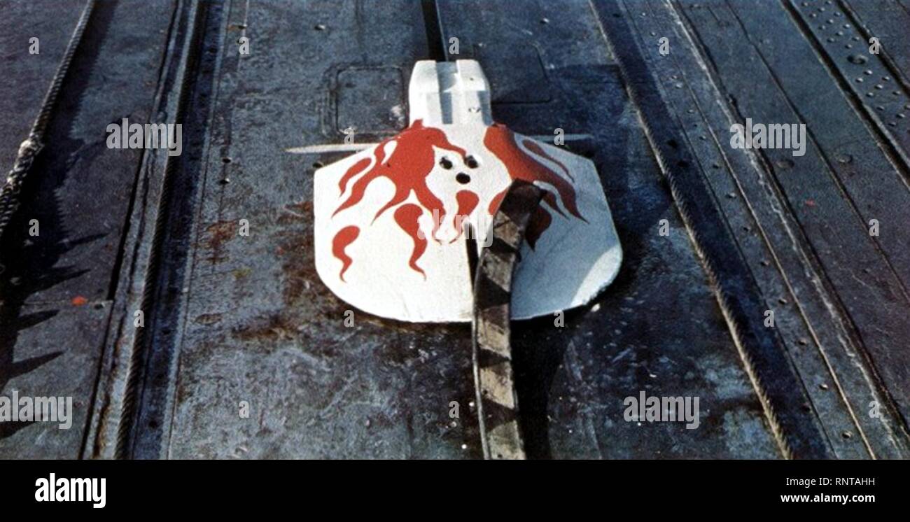 Catapult bridle shuttle on USS Bon Homme Richard (CVA-31) c1965 Stock ...