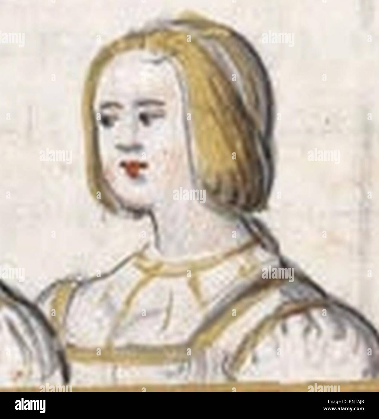 Catarina de Castela Princesa das Astúrias Stock Photo - Alamy