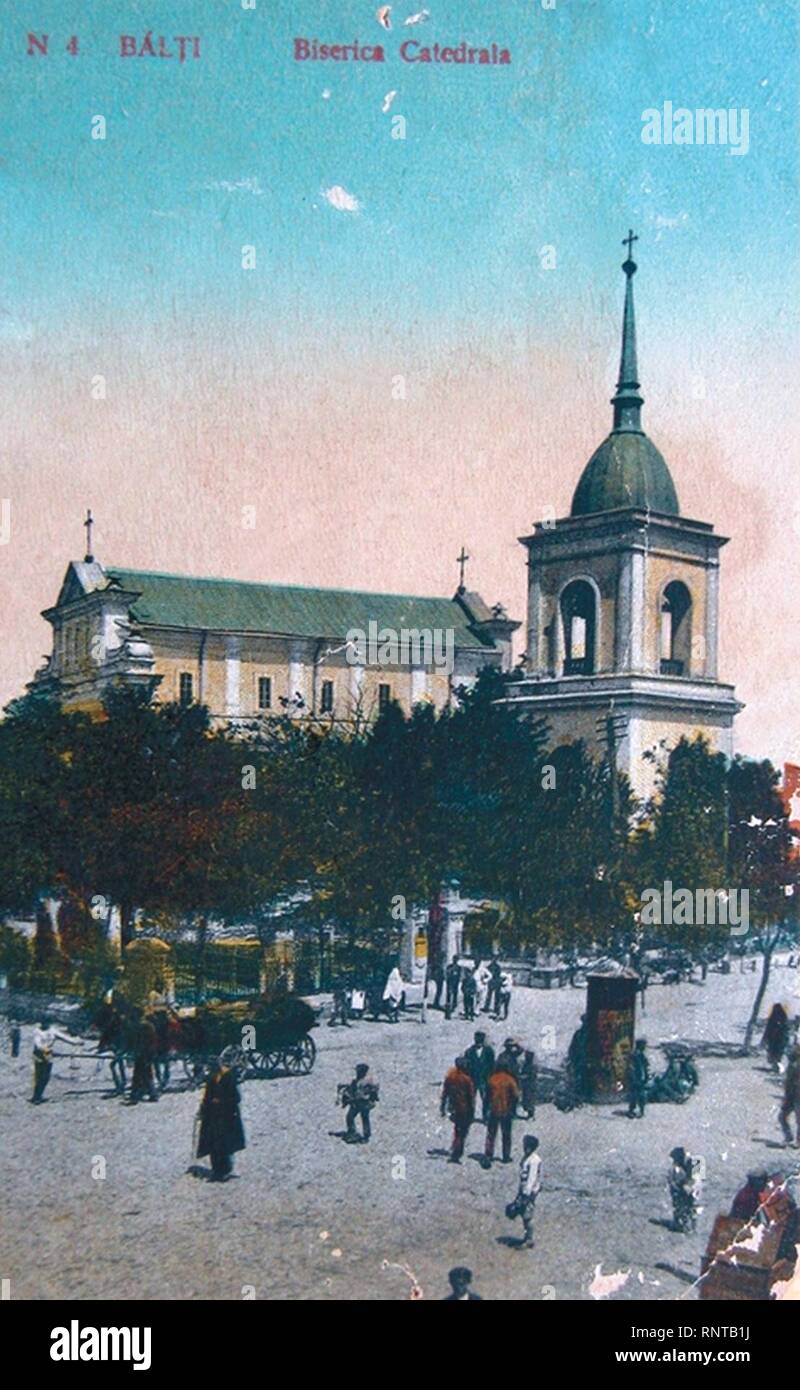 Catedrala Nicolai, Balti Stock Photo - Alamy