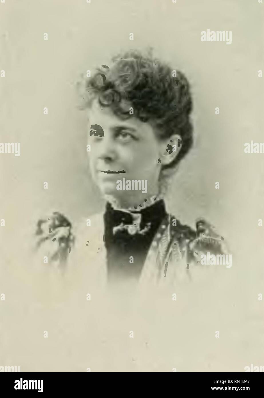 CATHARINE NOBLES A woman of the century (page 549 crop Stock Photo - Alamy