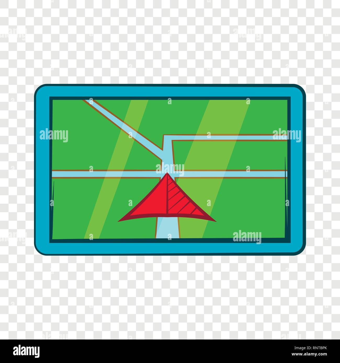 Navigator icon in cartoon style Stock Vector Image & Art - Alamy