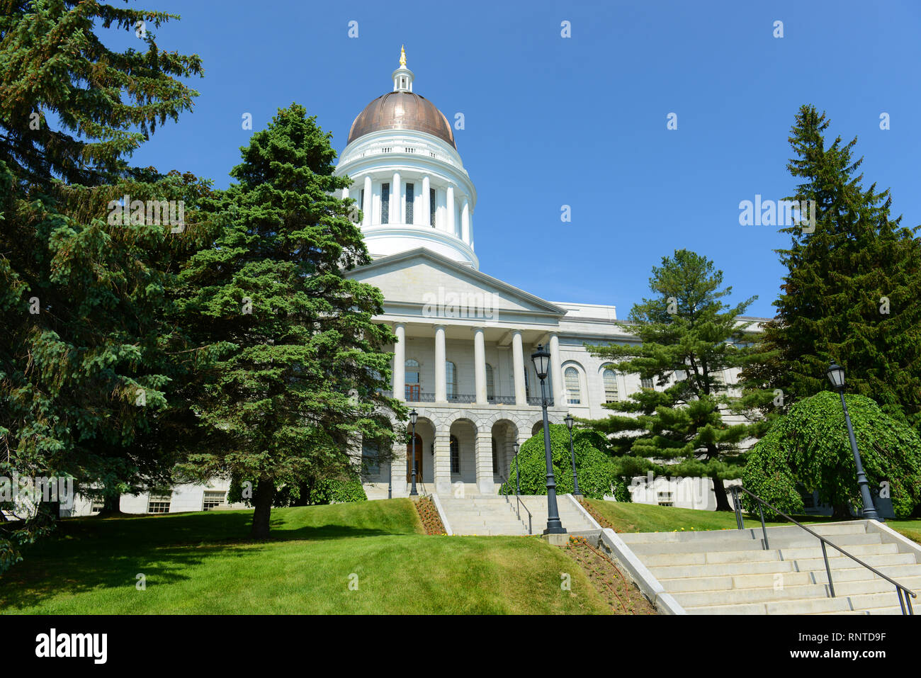 Maine state house hi-res stock photography and images - Alamy