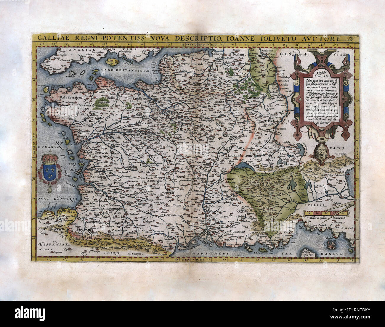 1570s maps hi-res stock photography and images - Alamy