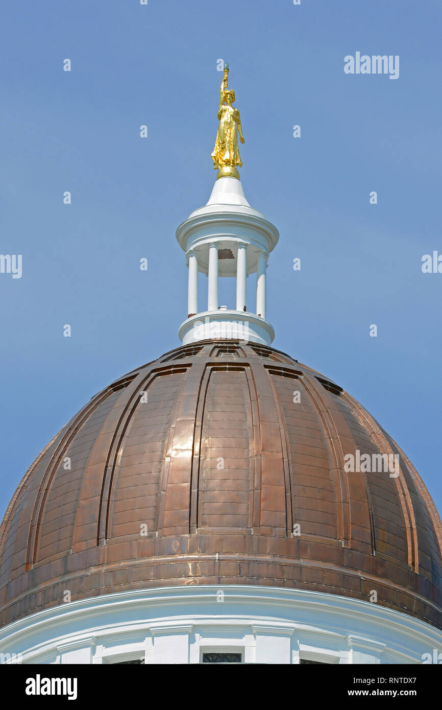 Maine State House is the state capitol of the State of Maine in Augusta ...