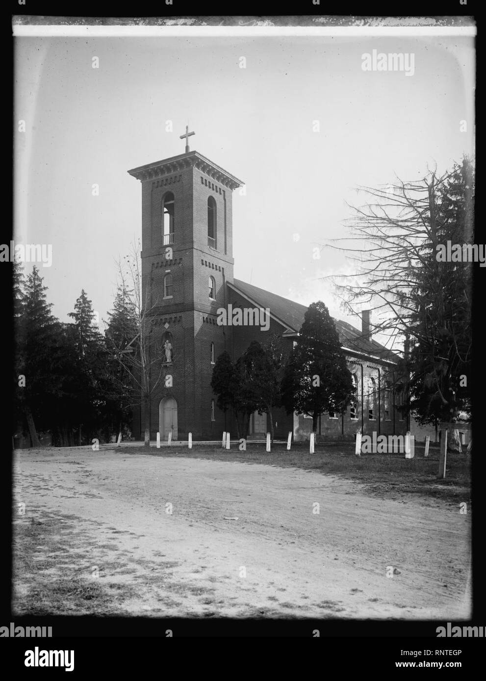 Catholic Church, Morganza, Md Stock Photo - Alamy