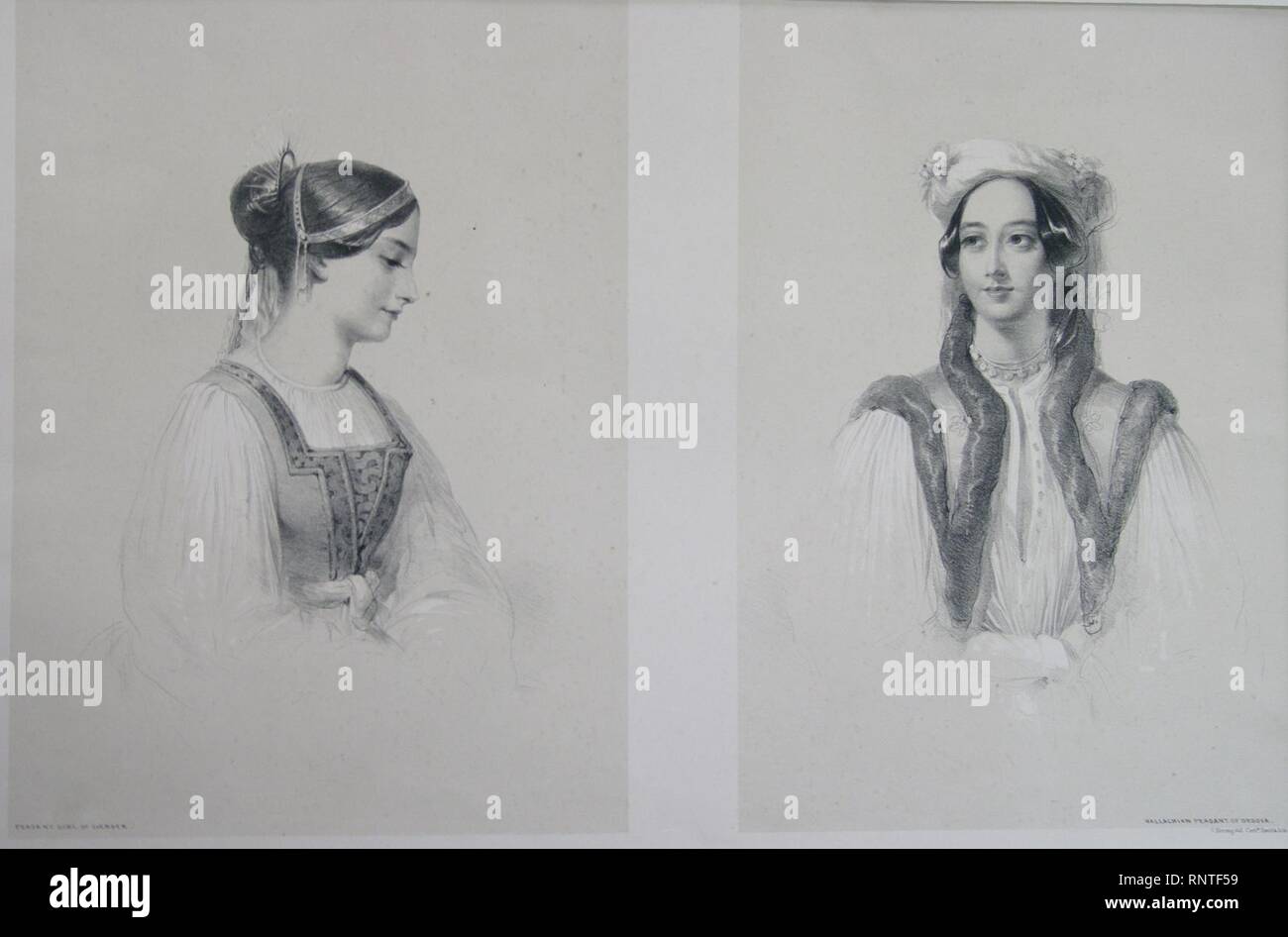 Catterson Smith - Peasant girl of Siebser. Wallachian peasant of Orsova ...