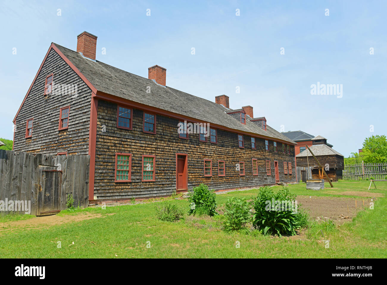 Fort Western is a former British colonial outpost on the Kennebec River ...