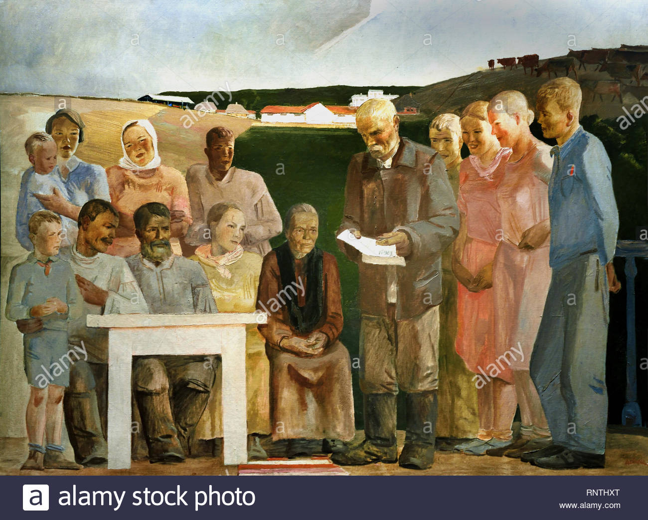 Soviet Collective Farm Stock Photos & Soviet Collective Farm Stock ...