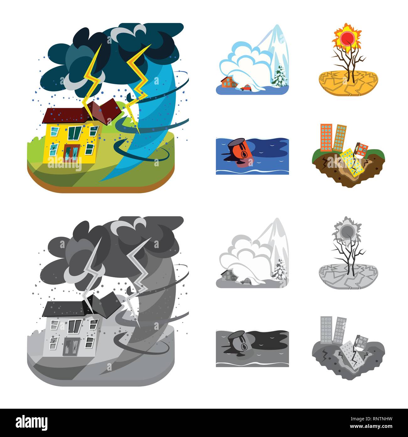 Man Made Disaster Clipart