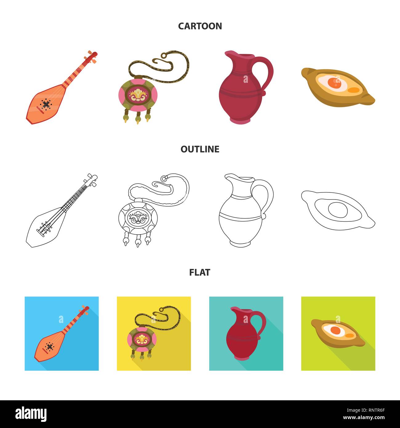 Vector design of culture and sightseeing sign. Collection of culture ...