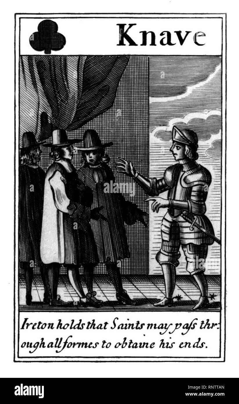 Knave of clubs Black and White Stock Photos & Images - Alamy