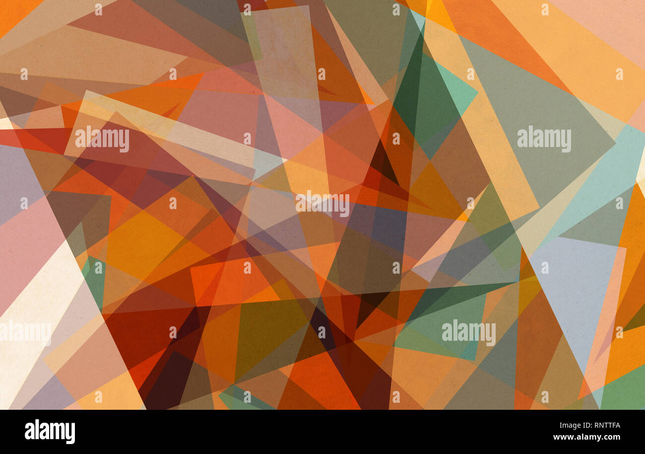 colourful graphic shapes - paper texture - background design Stock ...