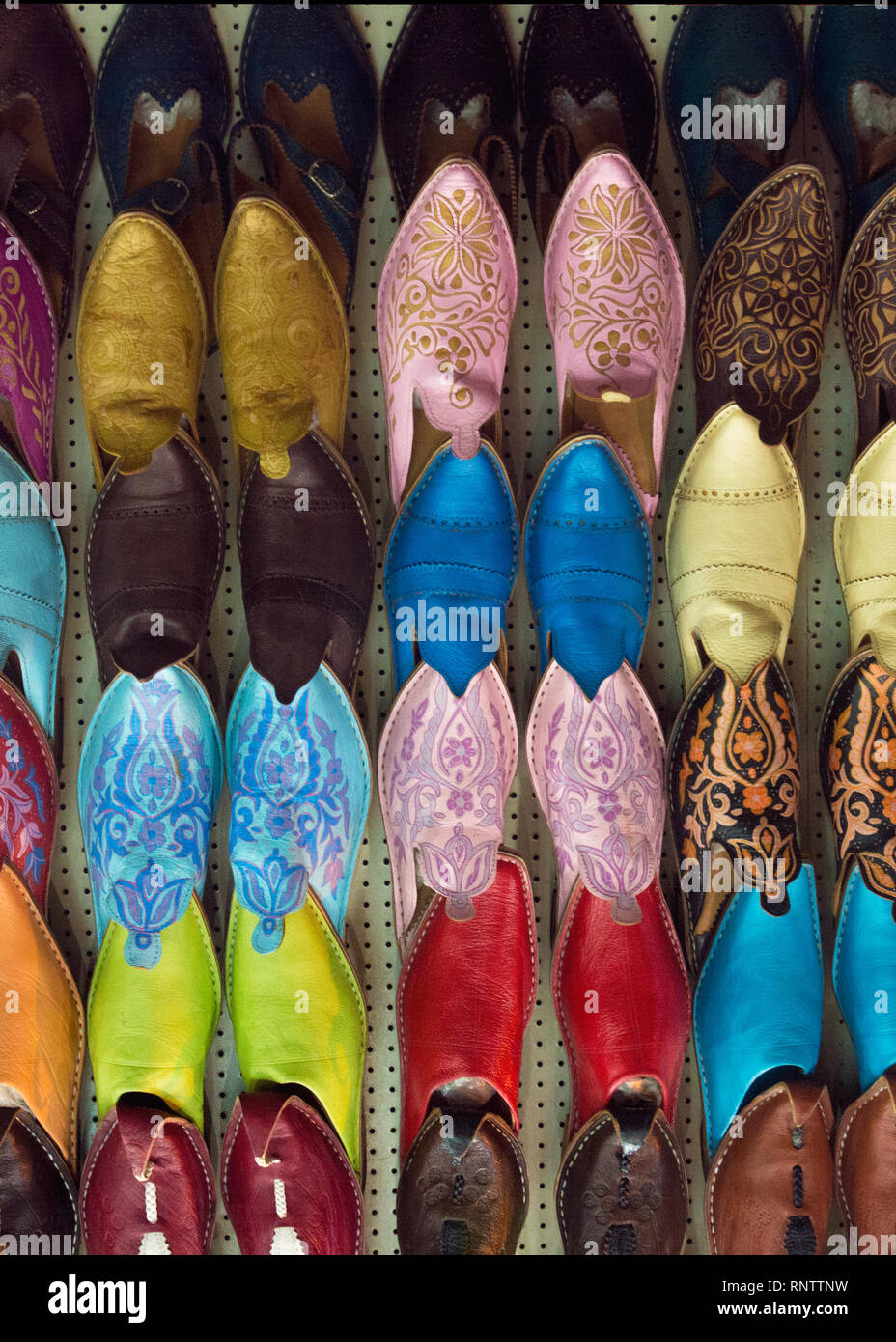 Traditional arabic slippers shoes hi-res stock photography and images ...