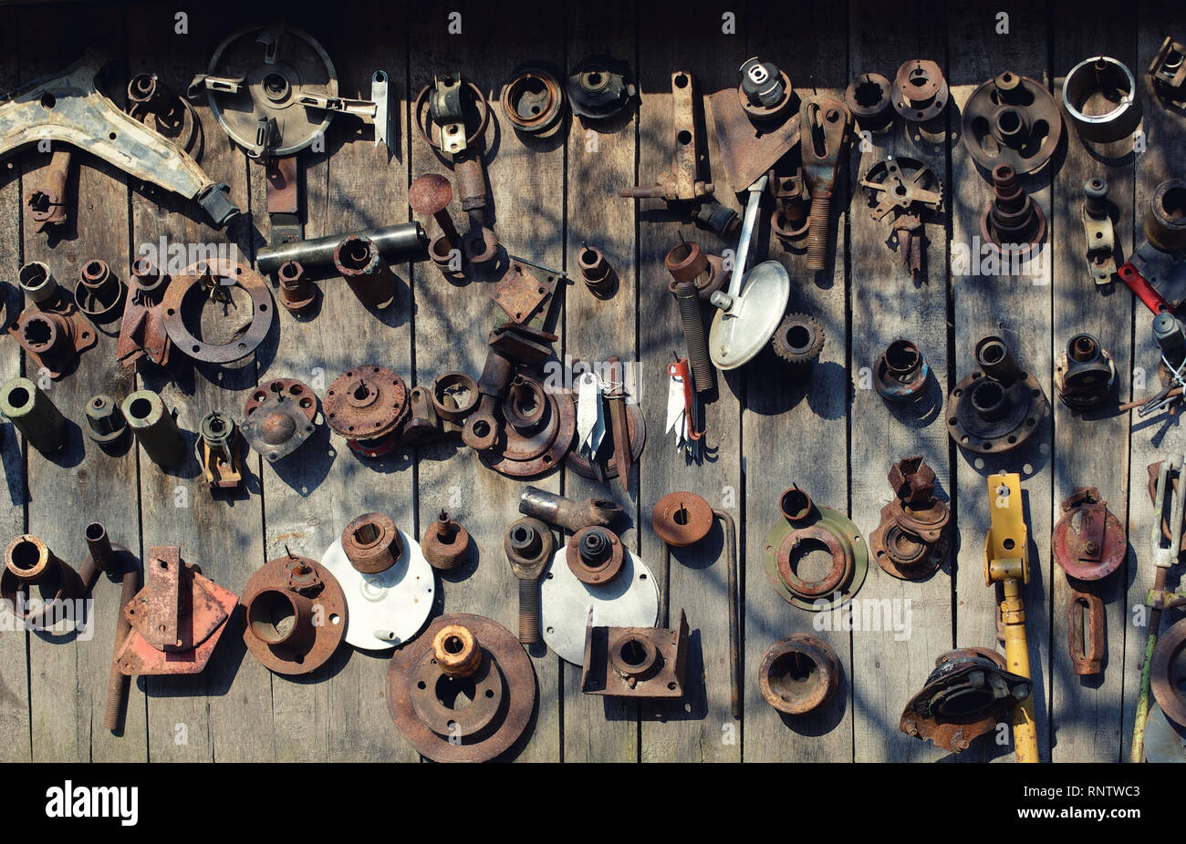 Auto parts hanging hi-res stock photography and images - Alamy