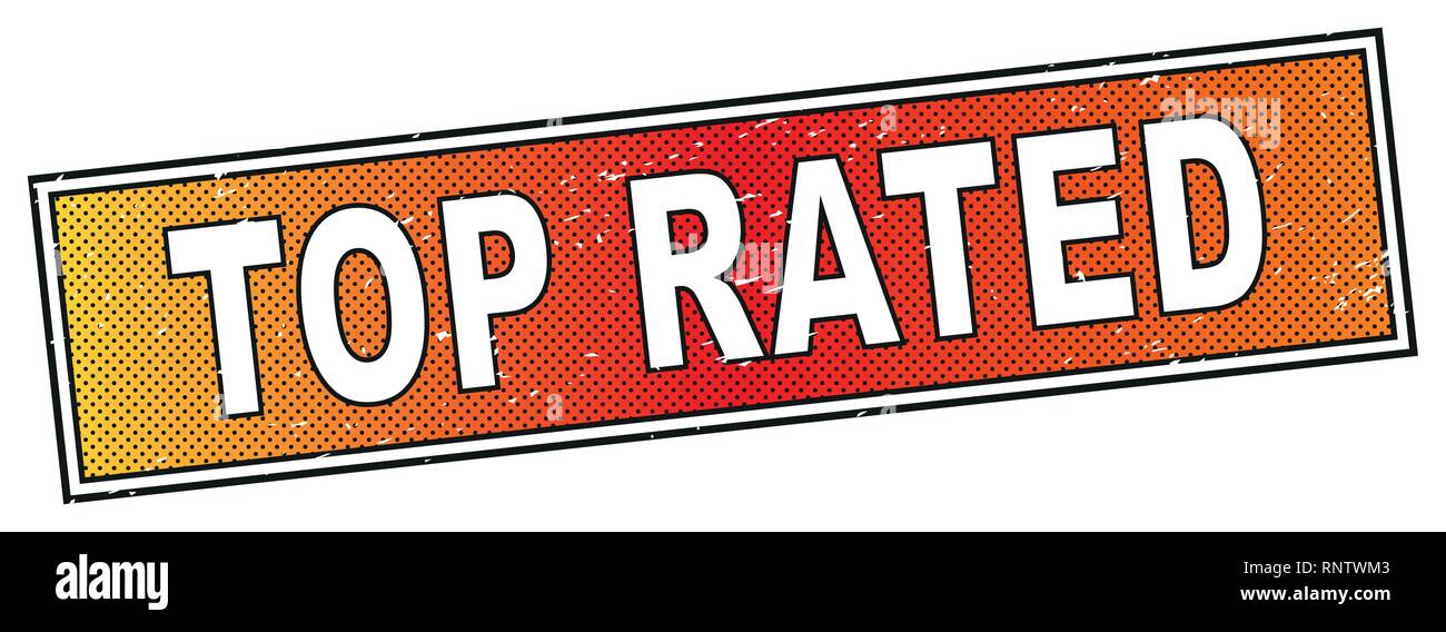 Top rated stamp isolated Stock Vector Images - Alamy